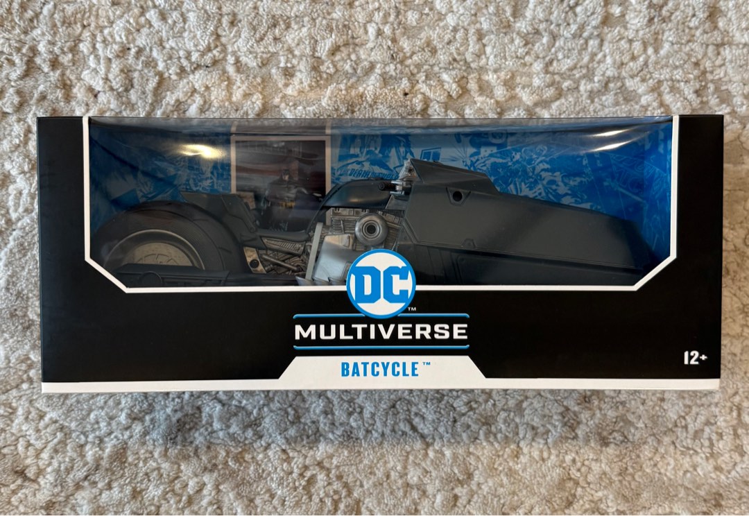 Mcfarlane Batcycle Batman White Knight not Marvel Legends, Hobbies ...