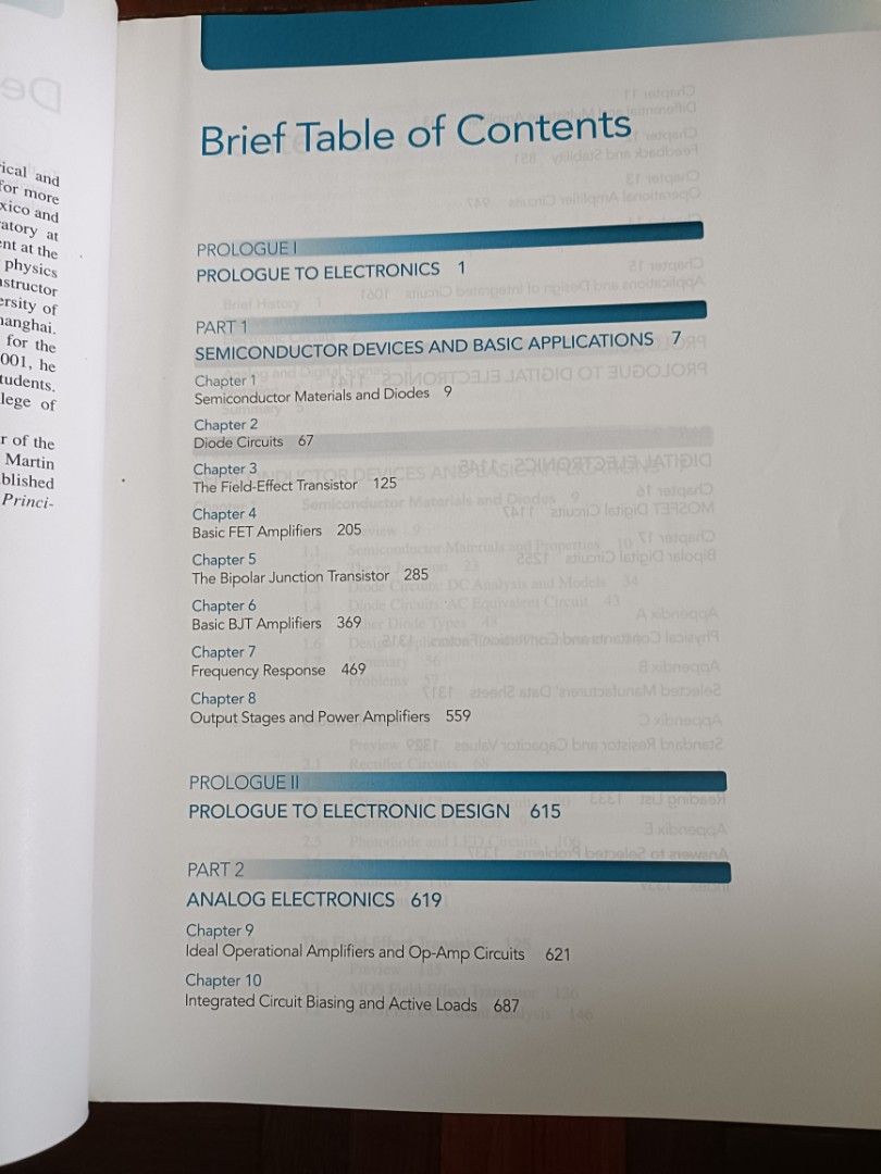 Microelectronics Circuit Analysis And Design Hobbies And Toys Books And Magazines Textbooks On
