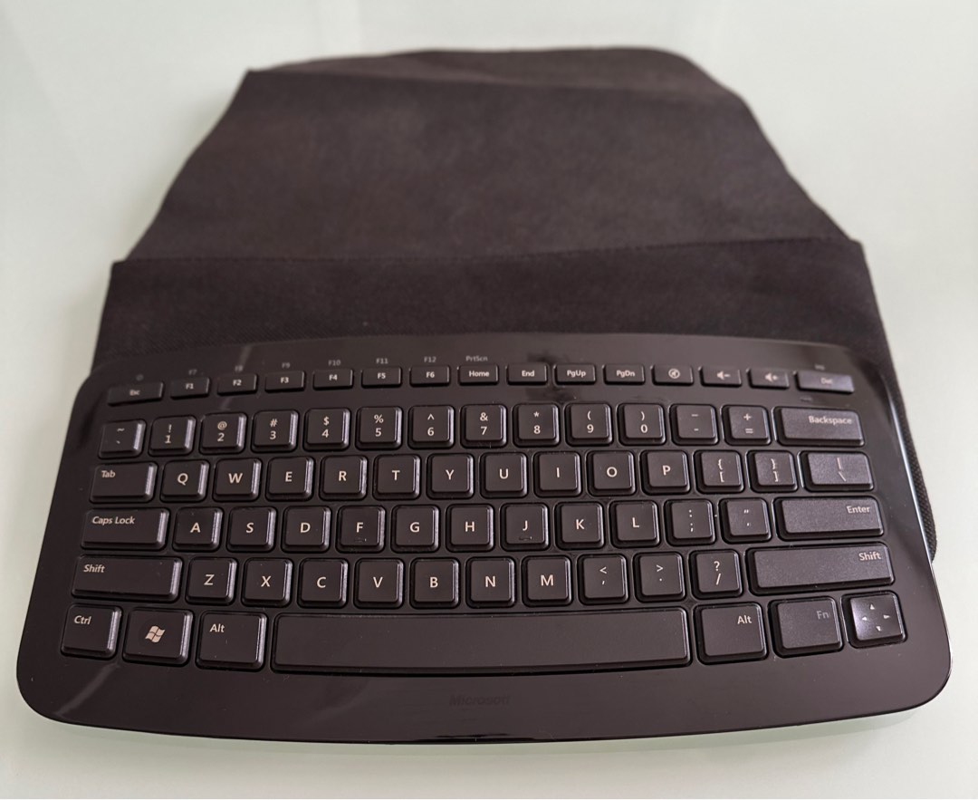 Microsoft® Arc™ Keyboard - Qwerty - Model: 1392 - Wireless Keyboard ...