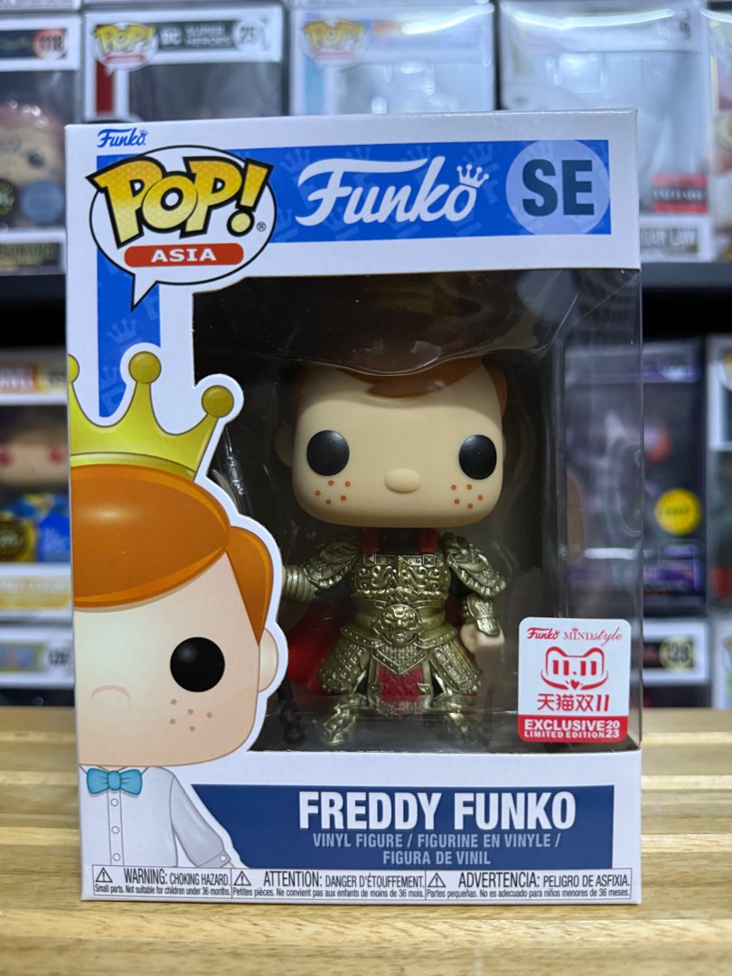 Mindstyle Exclusive Three Kingdoms Freddy Funko as Lu Bu Funko Pop ...