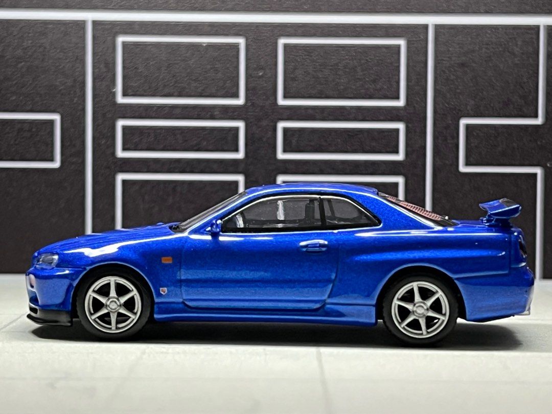 Minigt Nissan Gtr R34, Hobbies & Toys, Toys & Games on Carousell