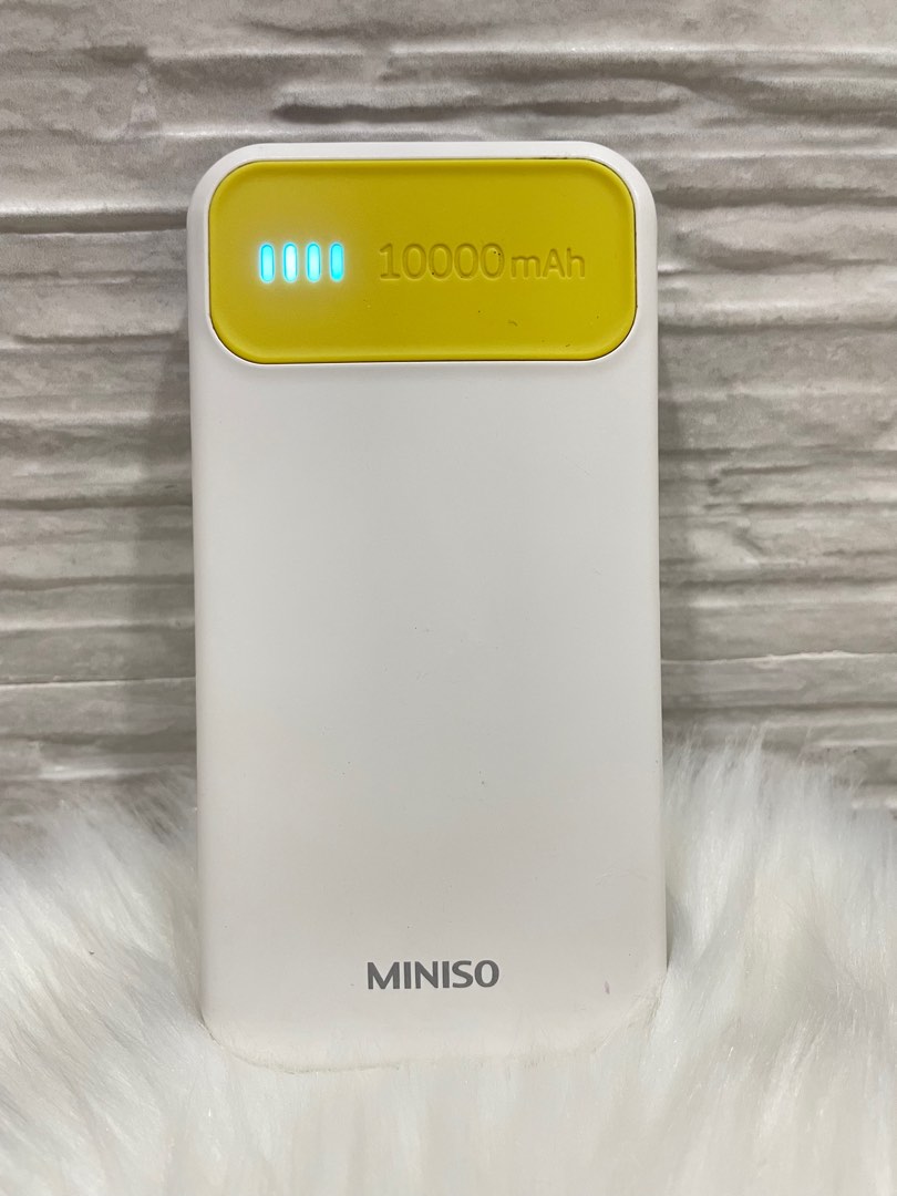 MINISO 10000MAH POWER BANK, Mobile Phones & Gadgets, Mobile & Gadget ...