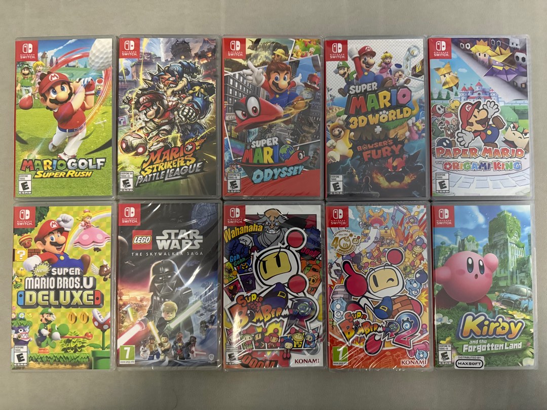 MISB Unopened Nintendo OLED Switch 2 Games, Video Gaming, Video Games ...