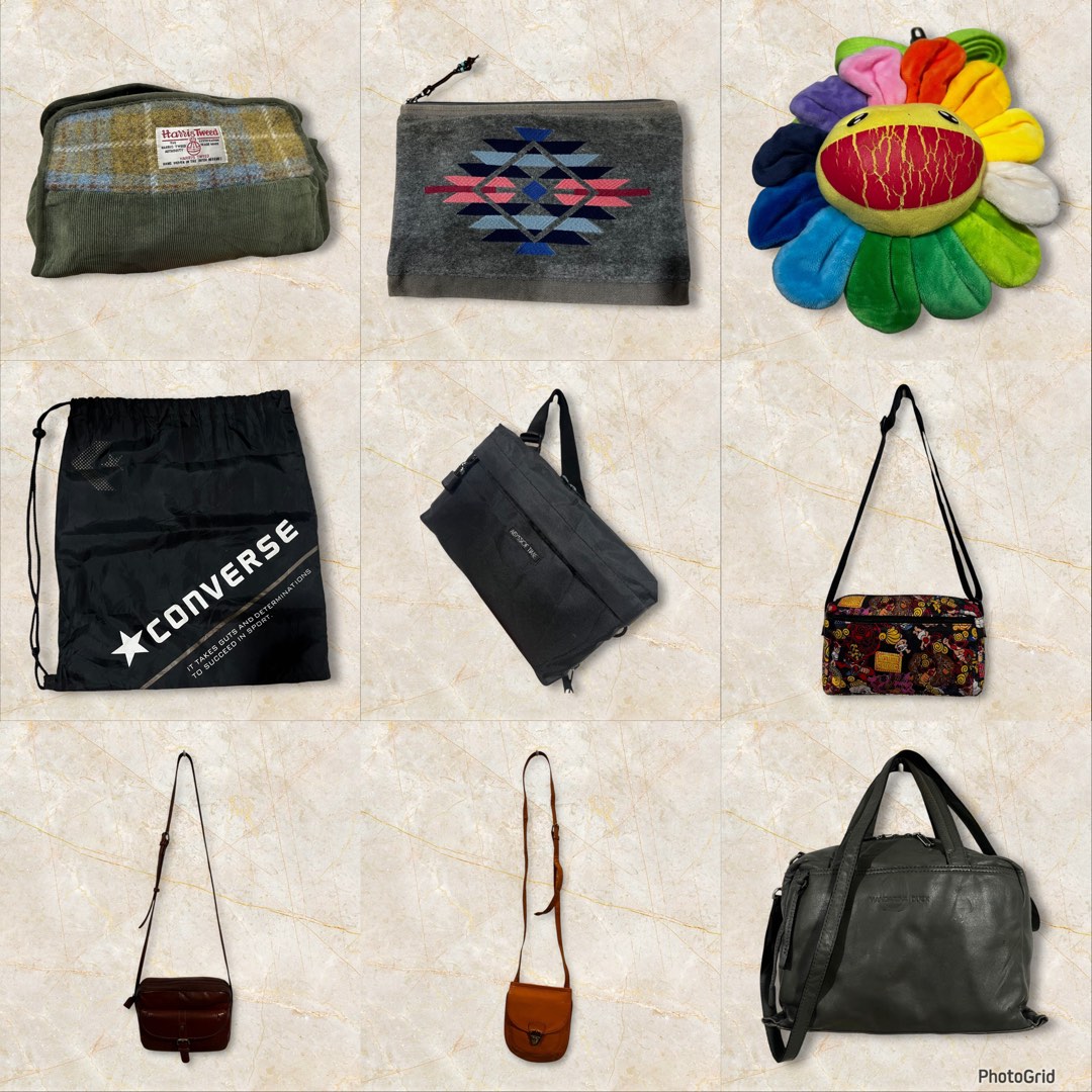 Mix Bags converse harris tweed takashi murakami, Women's Fashion, Bags ...