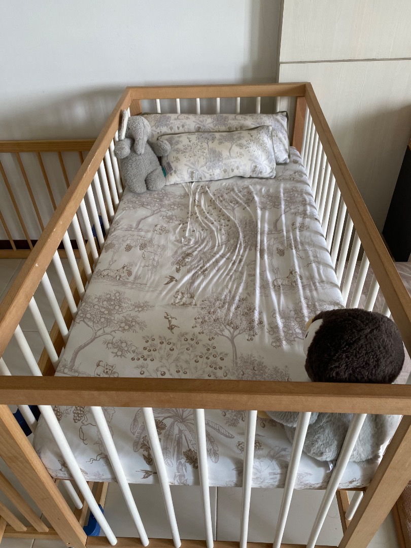 Mokee Baby Cot, Babies & Kids, Baby Nursery & Kids Furniture, Cots ...