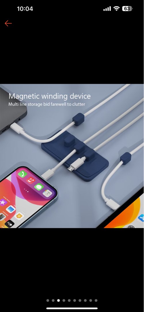 Multi Wire Universal Desktop Cable Holder One Click Powerful Suction ...