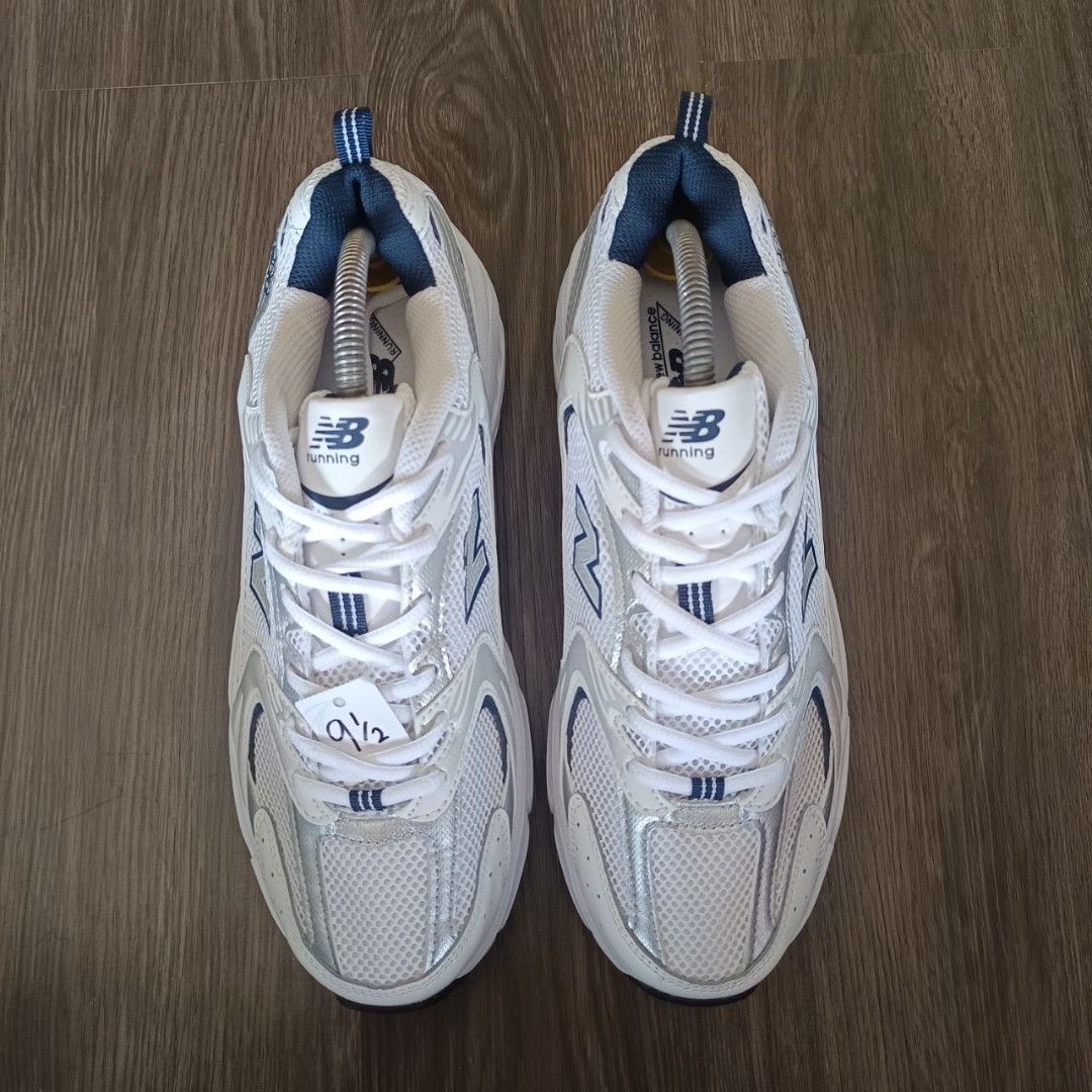 New Balance 530 Silver White 9.5UK / 28CM (RM 148), Men's Fashion ...