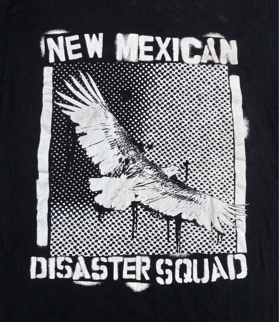 NEW MEXICAN DISASTER SQUAD Punk Hardcore Band Shirt, Men's Fashion ...
