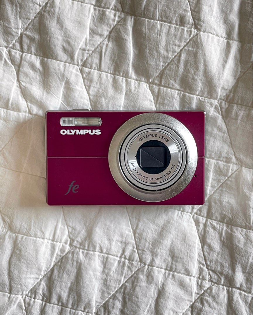 Olympus Pink Maroon digital camera ccd camera FE 5010 pink digital ...