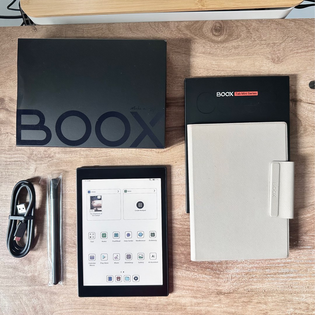 Onyx BOOX Tab Mini C Colored 7.8 inch E-ink reader and notebook with ...