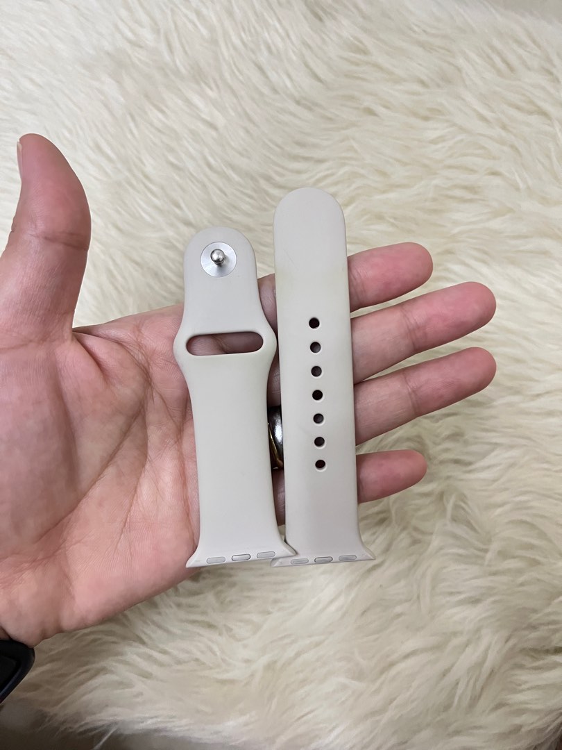 Original apple watch band 41mm Starlight S/M, Mobile Phones & Gadgets ...