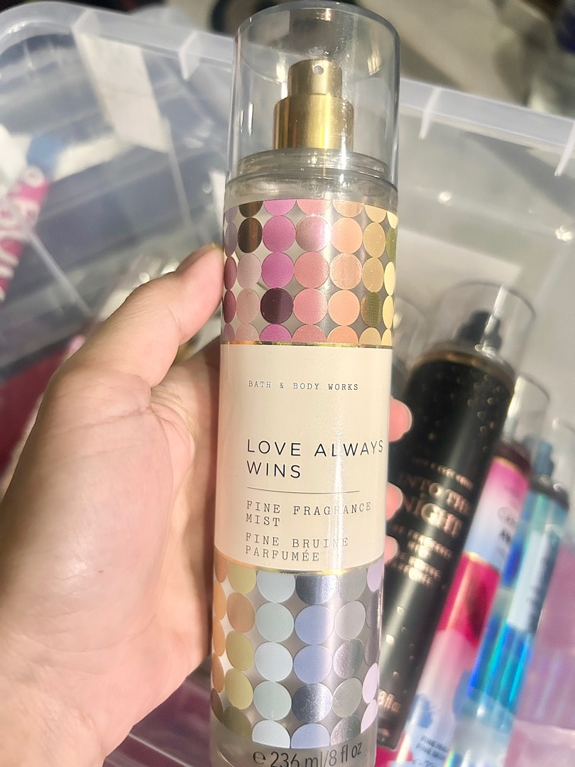 Original Bath and Body Works Fragrance Body Mist Love Always Wins, Beauty & Personal Care ...