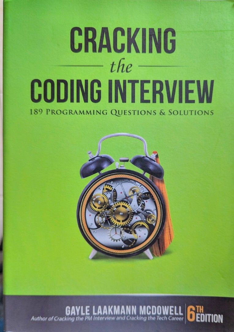 [Original Copy] Cracking the Coding Interview: 189 Programming ...