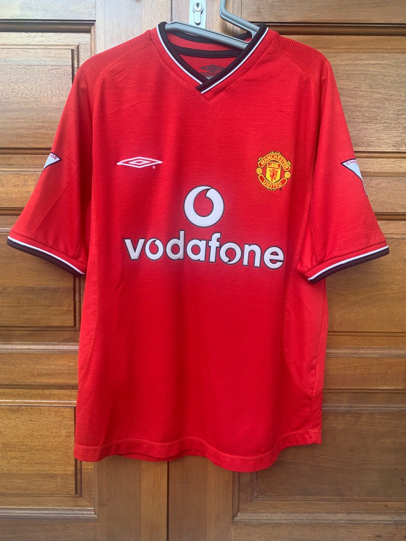 Original Manchester United Home Kit 2000/02 - (BECKHAM 7), (P 20, L 27 ...