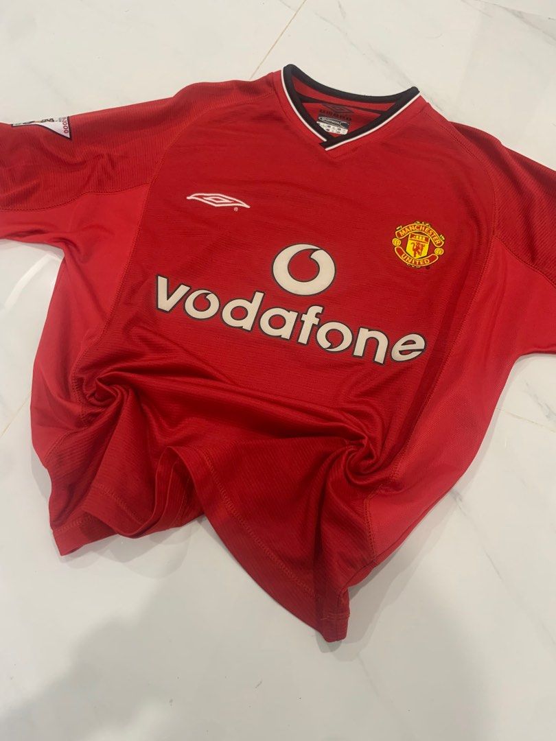 Original Manchester United Home Kit 2000/02 - (BECKHAM 7), (P 20, L 27 ...