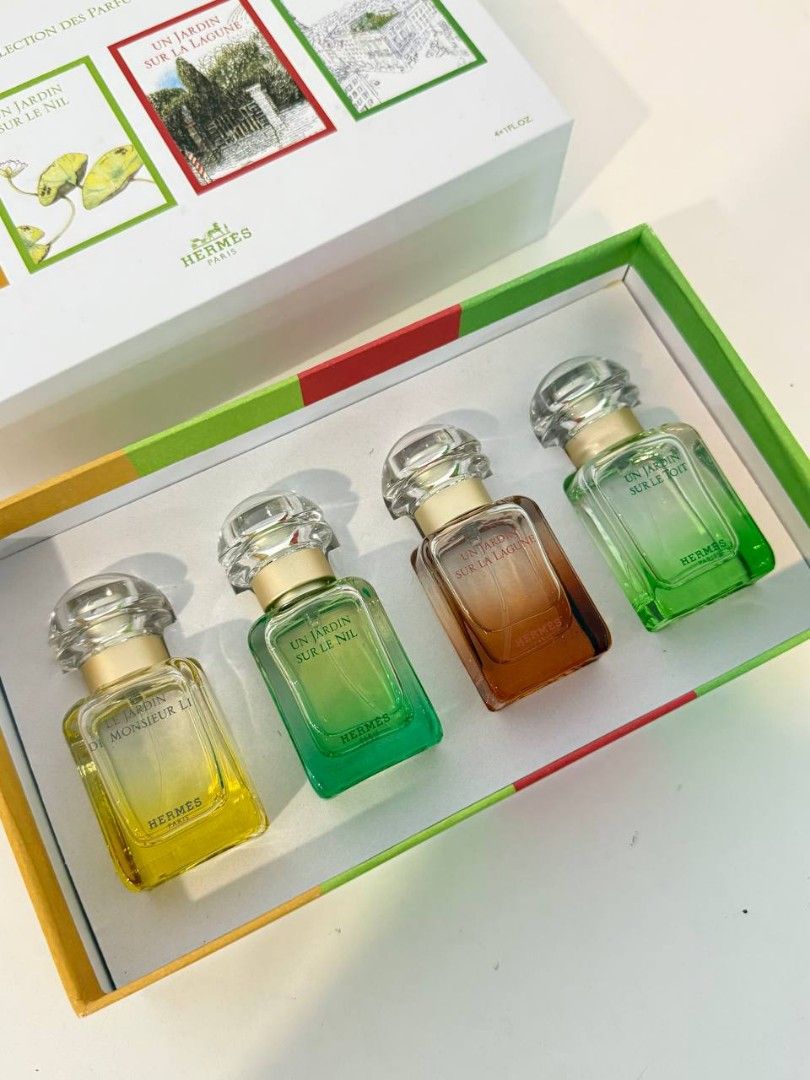 ORIGINAL PERFUME HERMES LA COLLECTION DES PARFUM-JARDINS 4IN1 (4X30ML ...