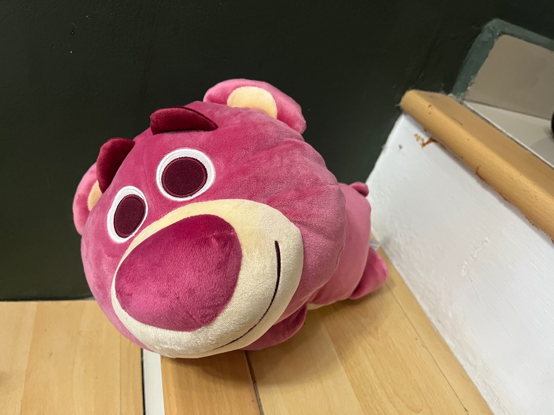 Original Toy Story Lotso Bear laying plush, Hobbies & Toys, Toys ...
