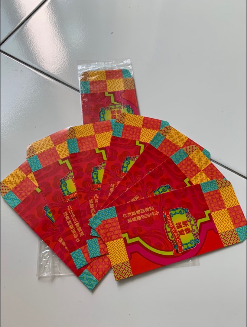 Parkson New CNY Red Packet (each packet is 7 pcs x 2 packets) RM10 each ...