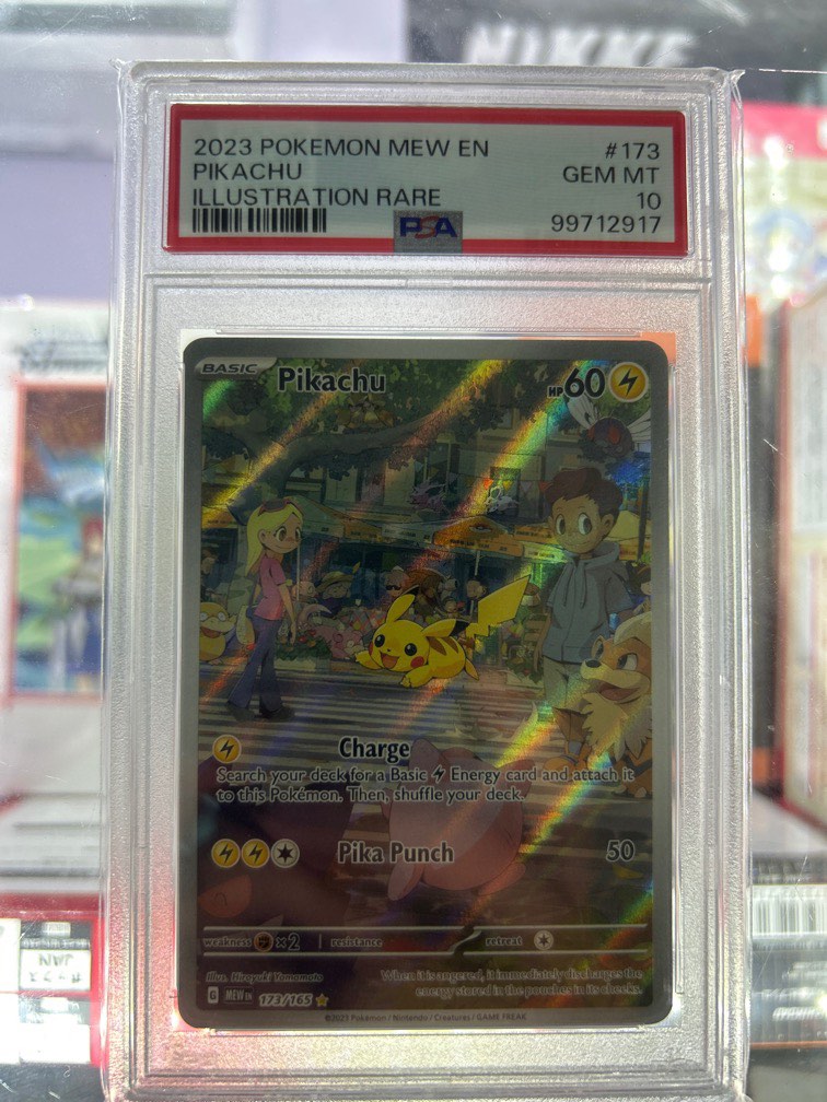 Pikachu ir psa 10, Hobbies & Toys, Toys & Games on Carousell