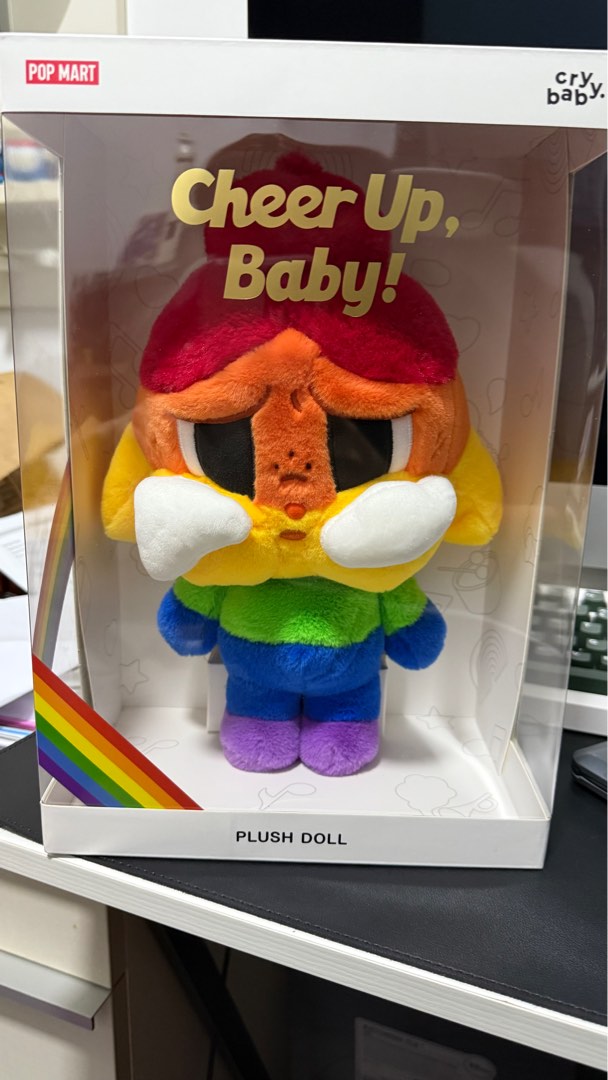 Popmart Crybaby Rainbow edition, Hobbies & Toys, Toys & Games on Carousell
