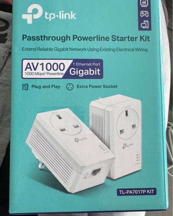 Powerline Adapter, Computers & Tech, Parts & Accessories, Networking on ...