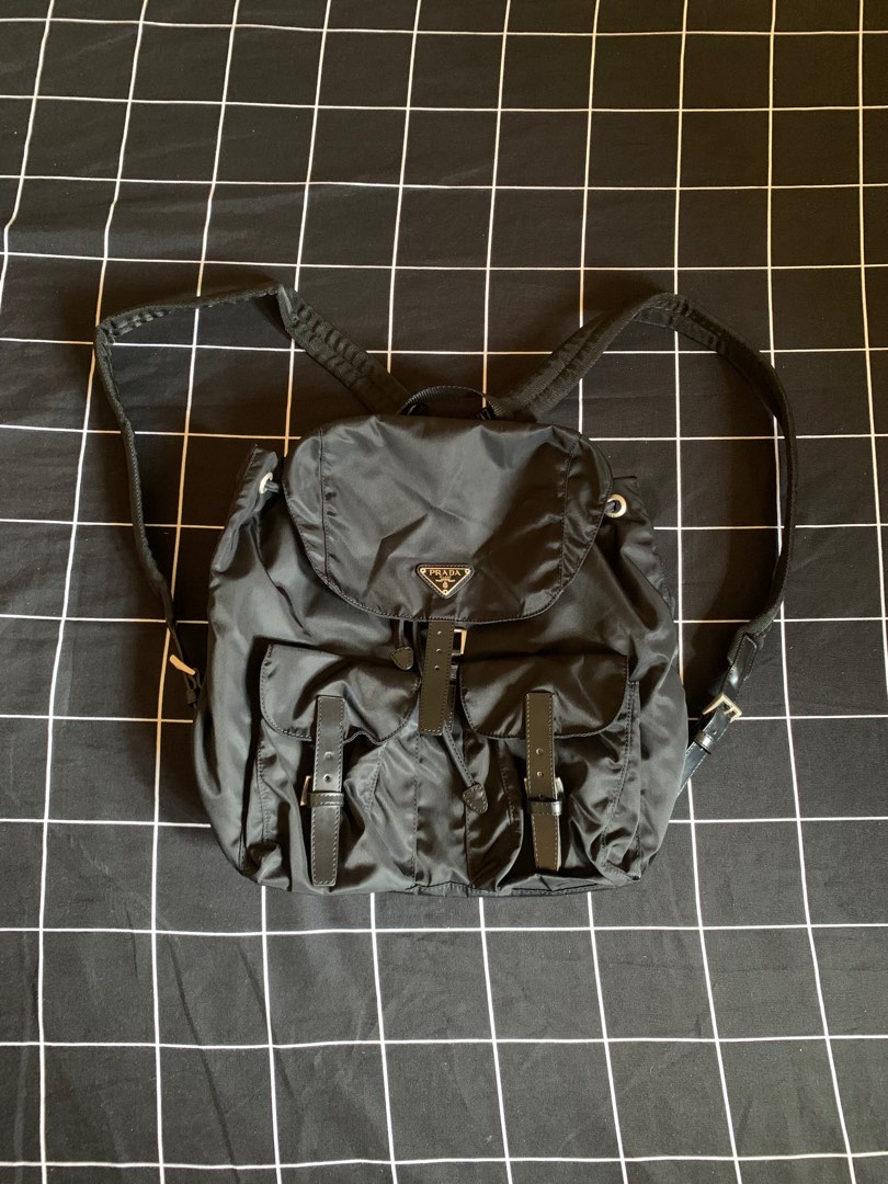 PRADA Back pack Unisex, Luxury, Bags & Wallets on Carousell