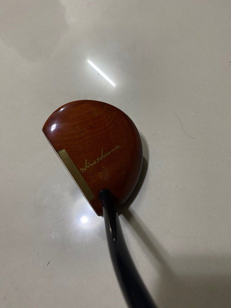 Prestige Hiro Honma Persimmon LB-Sinker FSS-1 Mid Gold Putter - Face Balance, Sports Equipment ...