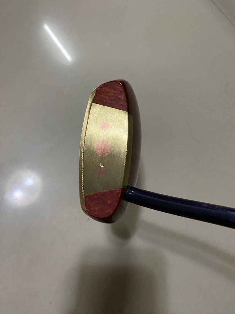 Prestige Hiro Honma Persimmon LB-Sinker FSS-1 Mid Gold Putter - Face ...