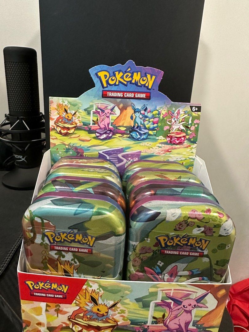Pokemon Prismatic Evolution Mini Tins SV 8.5, Hobbies & Toys, Toys ...