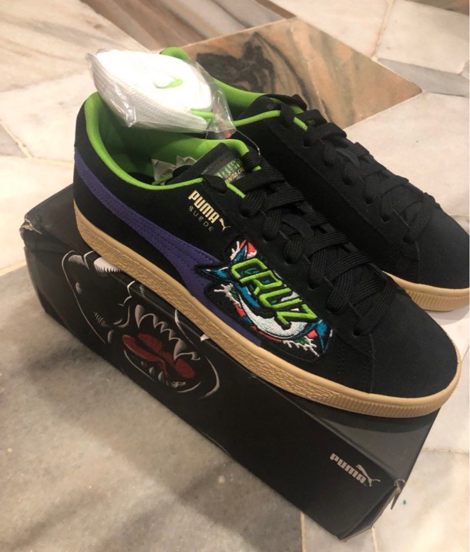 Puma Suede Santa Cruz UK8.5, Men's Fashion, Footwear, Sneakers on Carousell