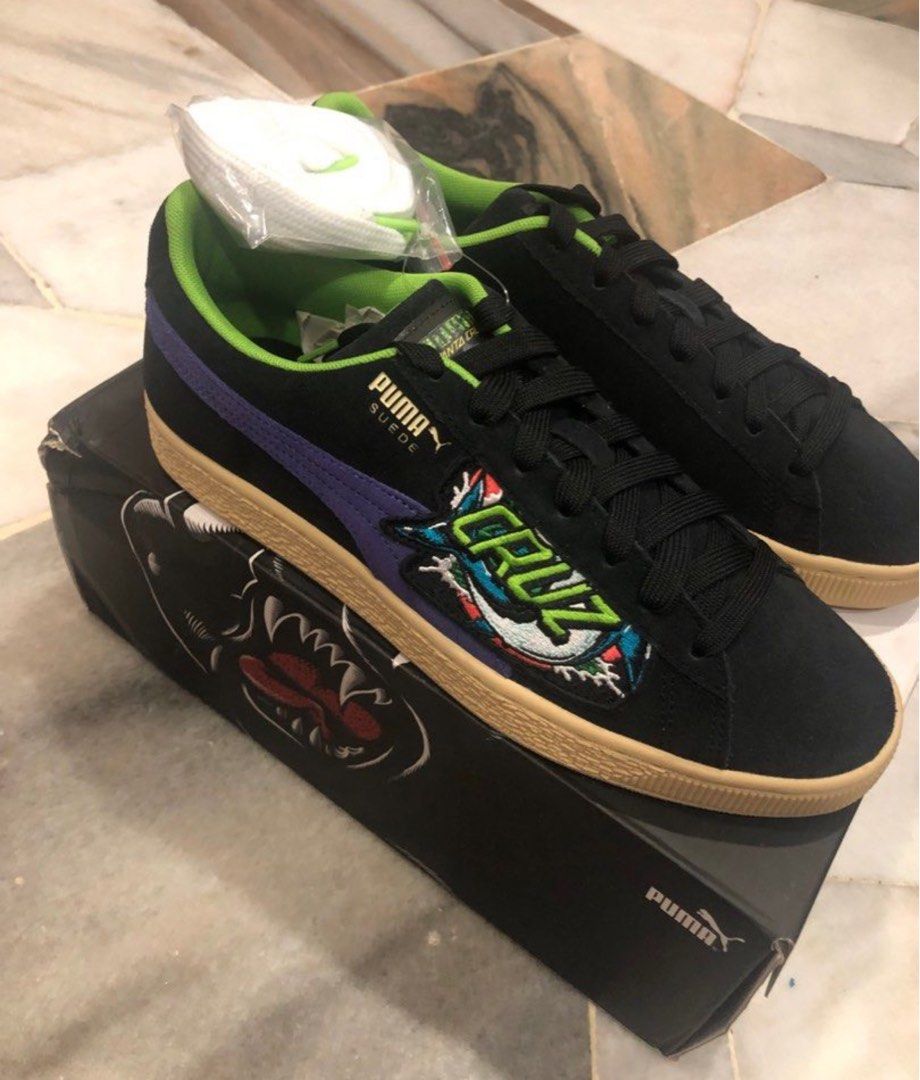 Puma Suede Santa Cruz UK8.5, Men's Fashion, Footwear, Sneakers on Carousell