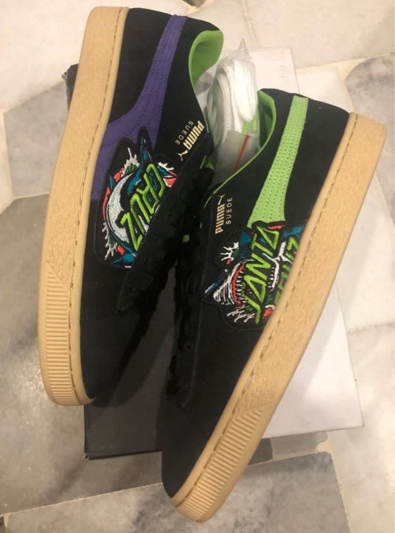 Puma Suede Santa Cruz UK8.5, Men's Fashion, Footwear, Sneakers on Carousell