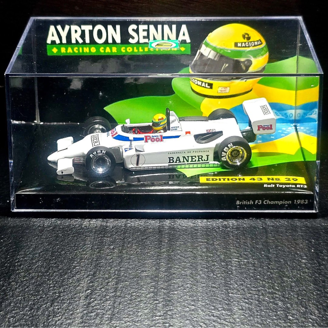 RALT TOYOTA RT3 AYRTON SENNA DIECAST MINICHAMP, Hobbies & Toys, Toys ...