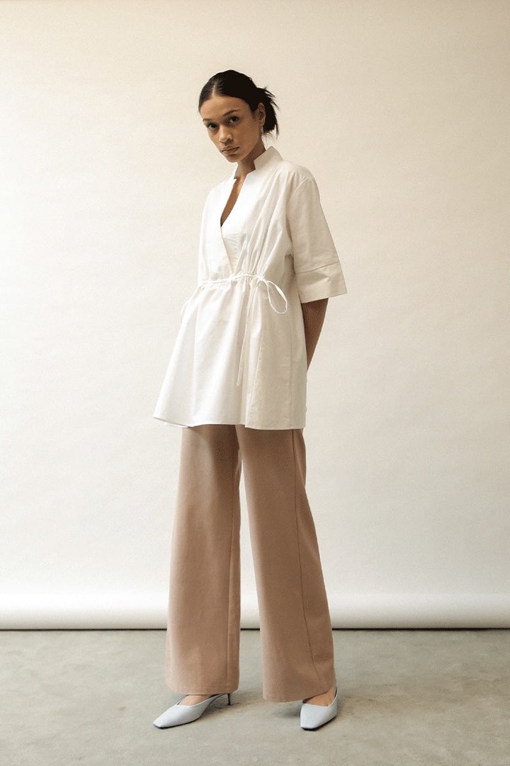 RARE! Duma official - iro top in white || similar to avgal claude orgeo ...