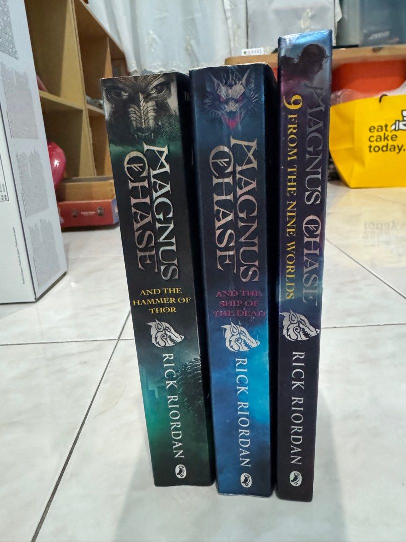 Rick Riordan - Magnus Chase, Hobbies & Toys, Books & Magazines ...