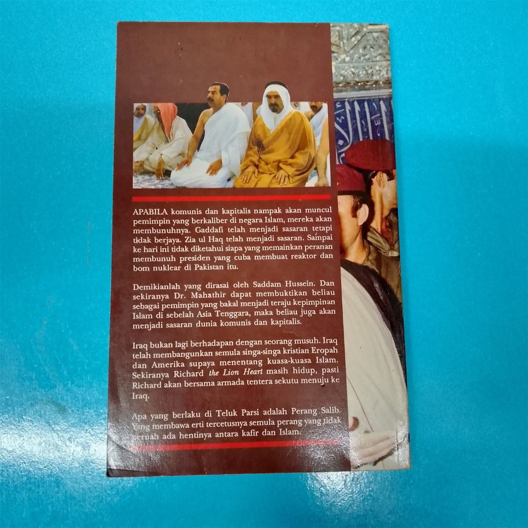 Saddam Bela Islam (Perang Salib Di Teluk Parsi), Hobbies & Toys, Books ...