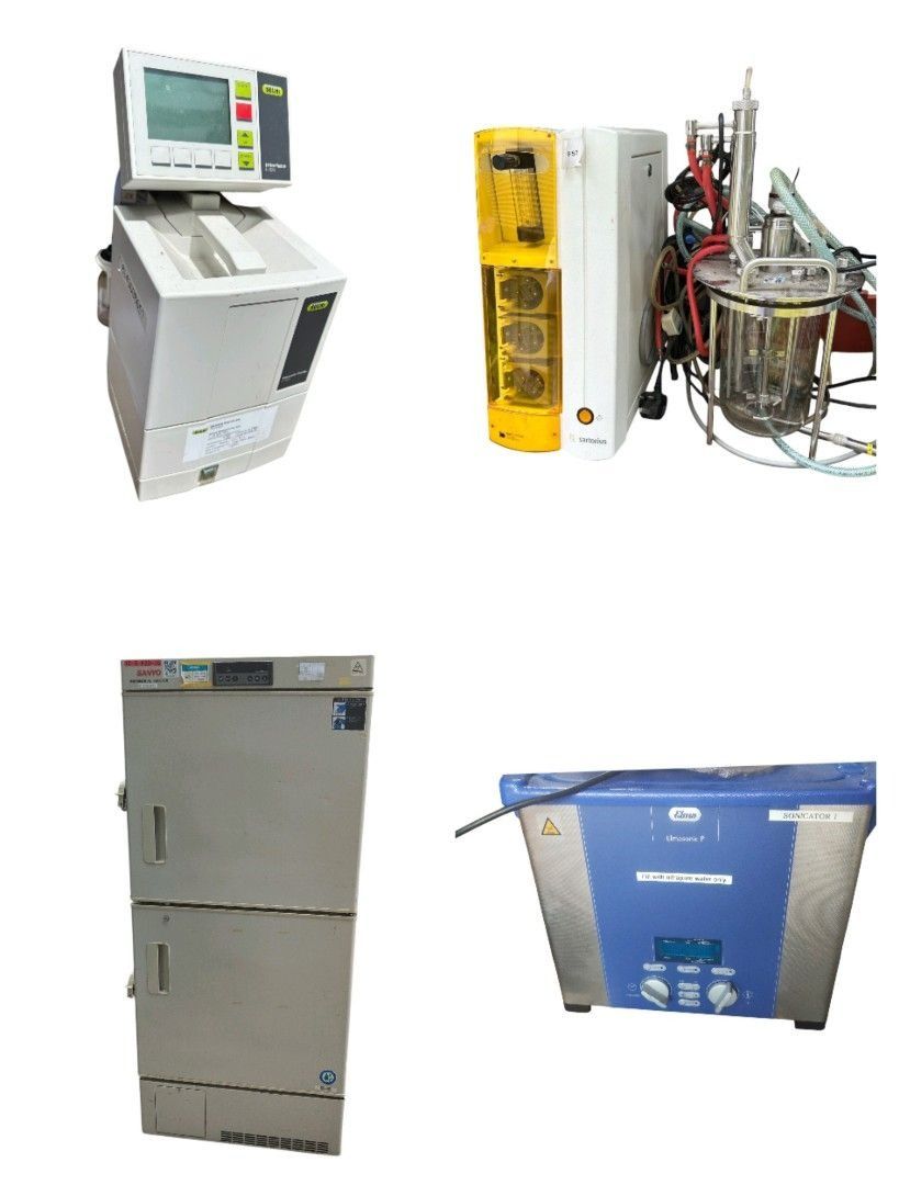 Sanyo Laboratory Freezer/Buchi Vacuum Pump/Elma Ultrasonic Cleaner ...