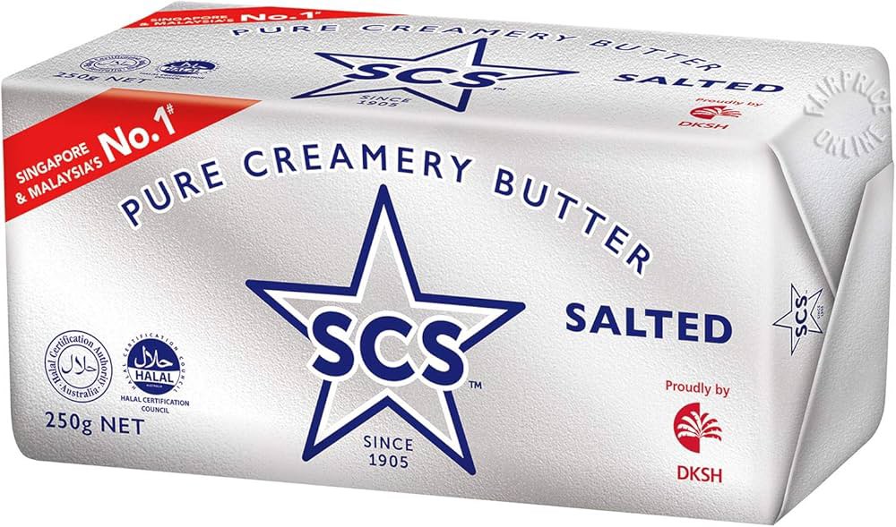 SCS BUTTER (SALTED), Food & Drinks, Chilled & Frozen Food on Carousell