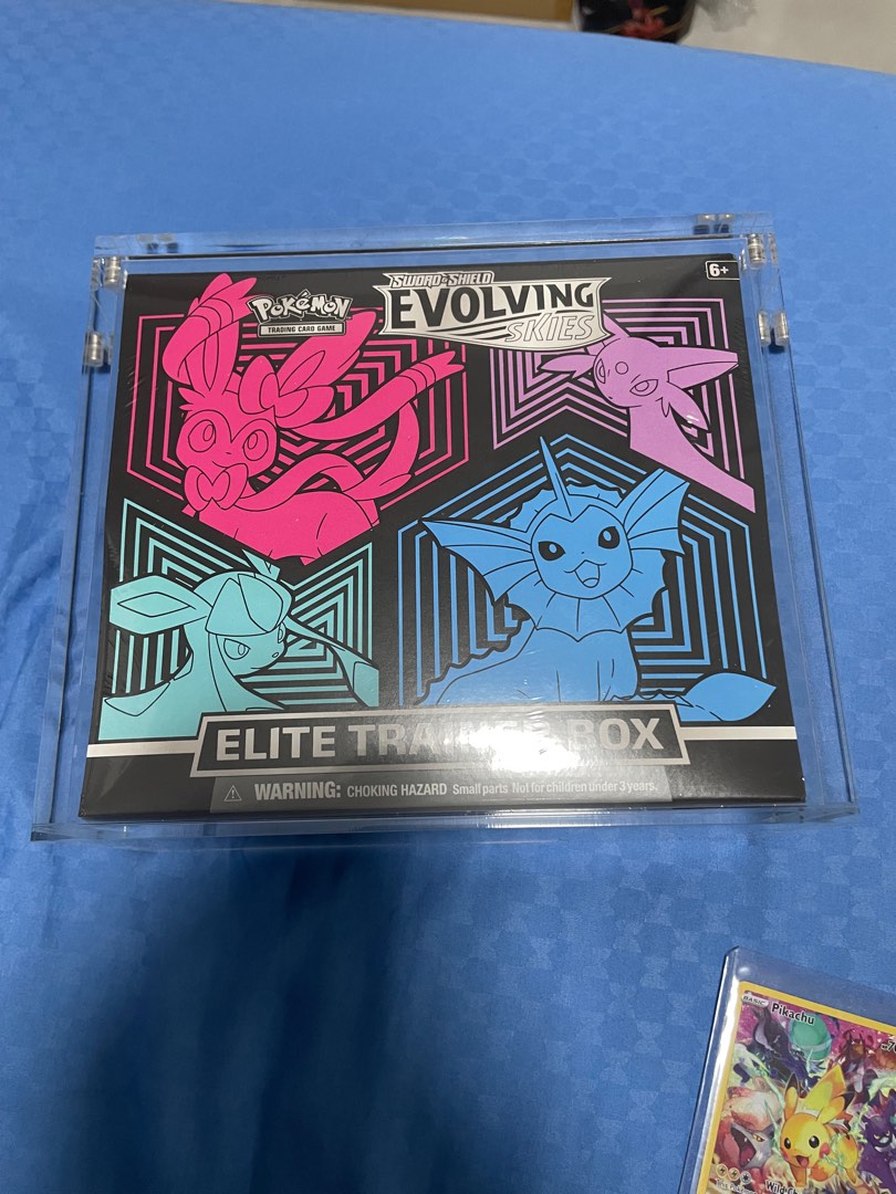Sealed Evolving Skies Elite Trainer Box with Acrylic Case ES ETB ...