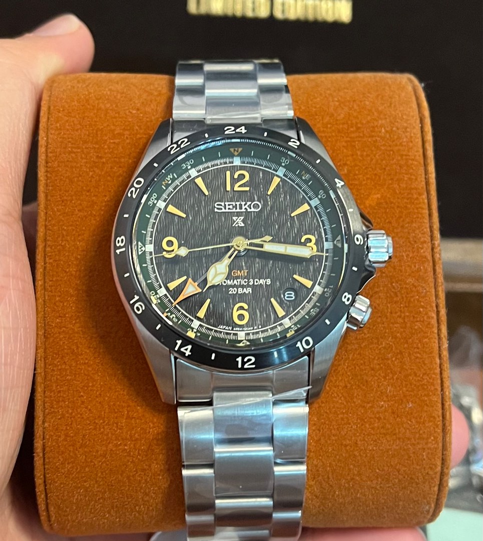 Seiko Prospex Alpinist GMT Limited Edition SPB493 / SPB493J1, Men's ...