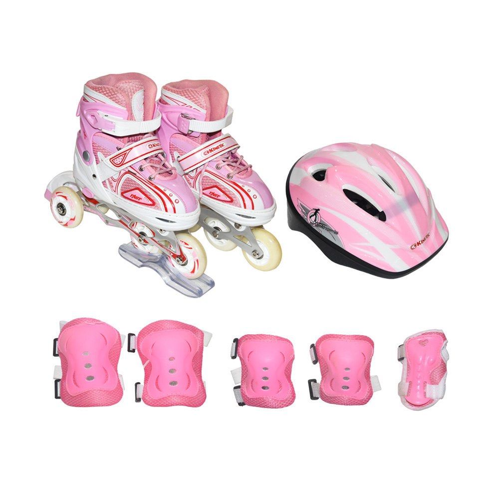 Sepatu Roda Berwyn Azko Pink - Uk M, Bayi & Anak, Mainan & Baby Walker ...