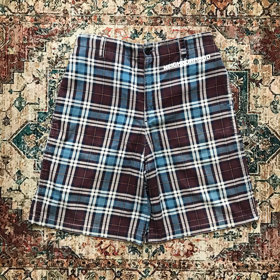 Shortpants Tartan Neighborhood Undercover Wacko Maria Mastermind Snow ...