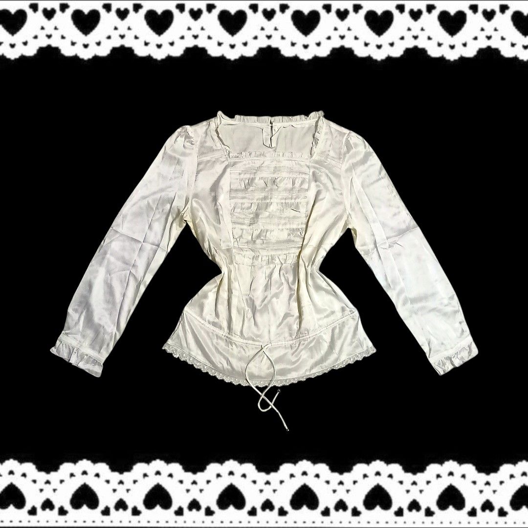 silk top coquette, cottagore core, fairycore, dollette, kawaii, female ...