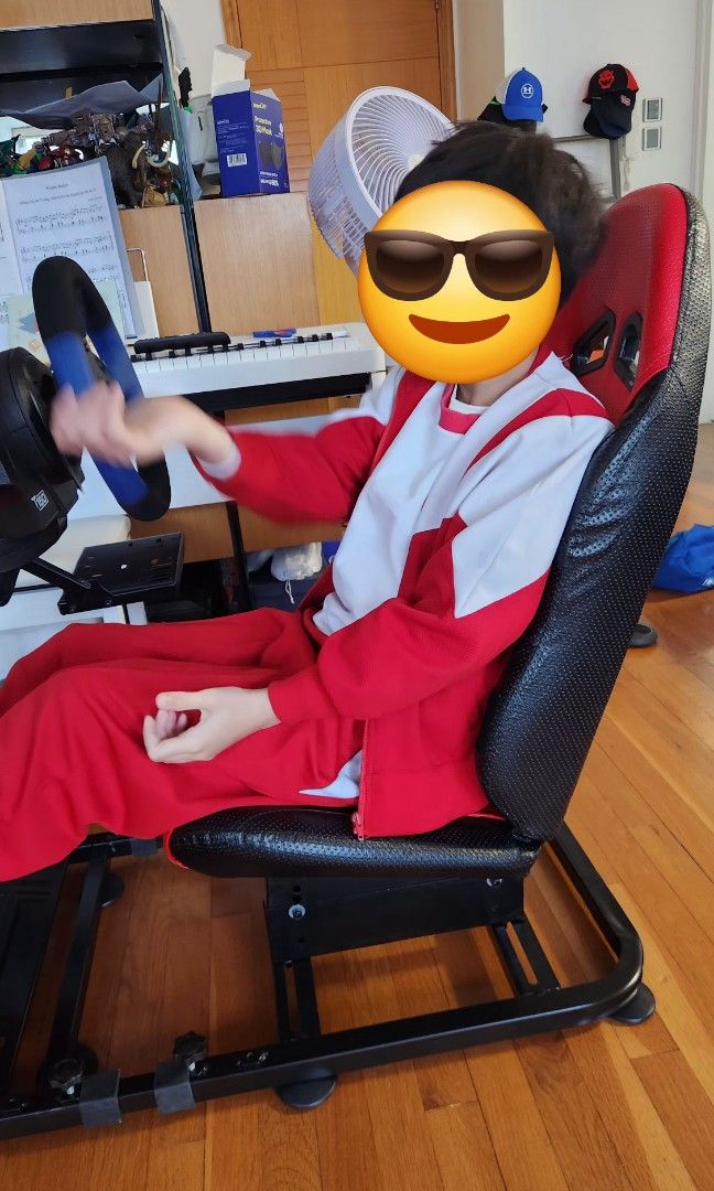 sim racing rig for youth (10-15) thrustmaster t300 t500 logitech g923 ...