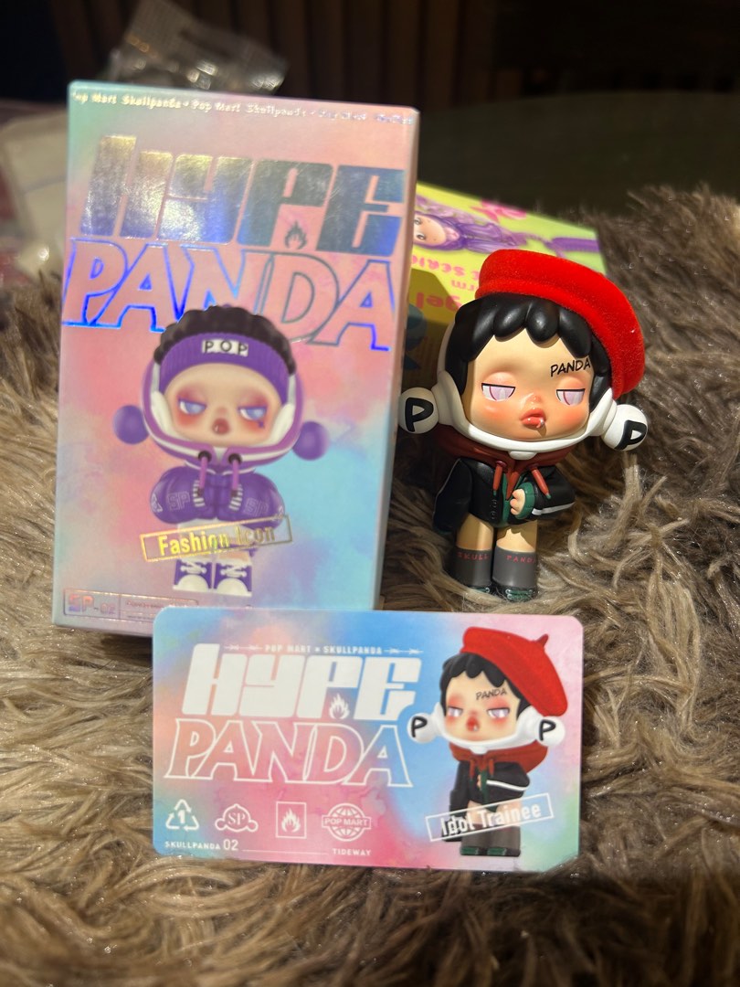 Skullpanda Hype Panda Idol Trainee (UNSEALED), Hobbies & Toys, Toys ...