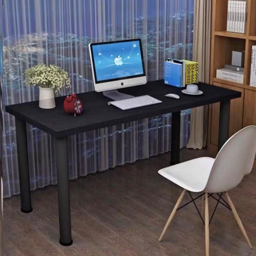 Sleek Durable Computer Desk | Modern Study Table With Sturdy Carbon ...