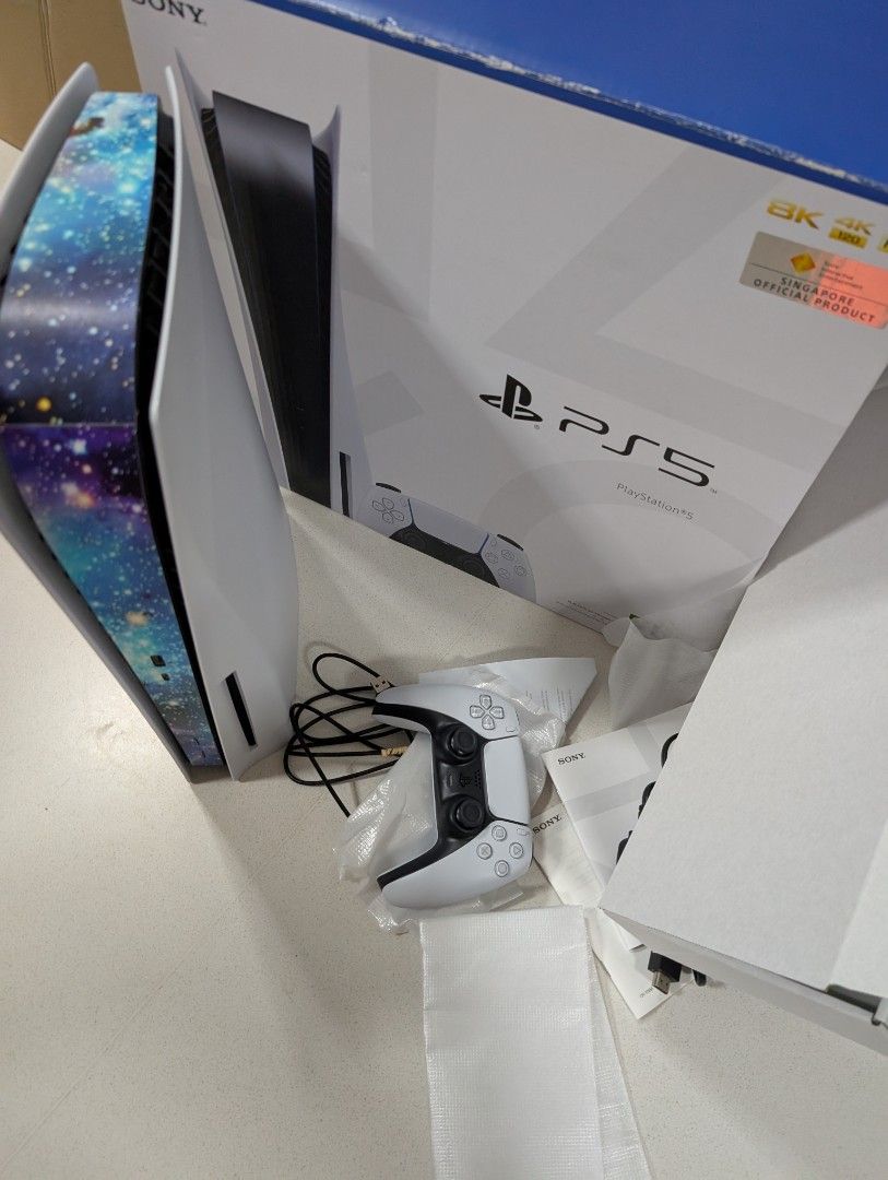 Sony PS5 playstation 5 console working fine boxed nice condition with ...
