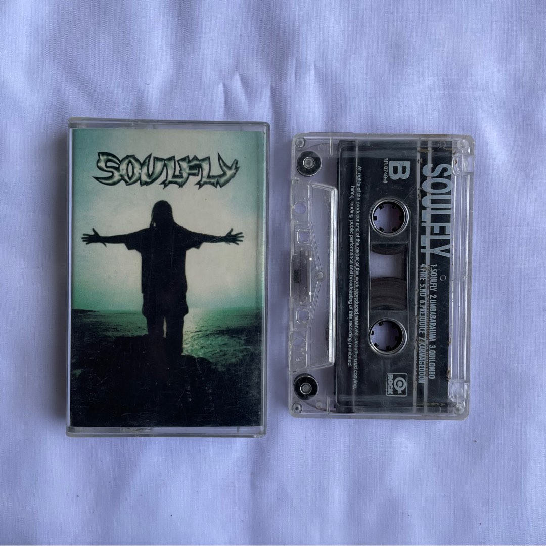 Soulfly - Self Title (1998) Tape, Hobbies & Toys, Music & Media, CDs ...