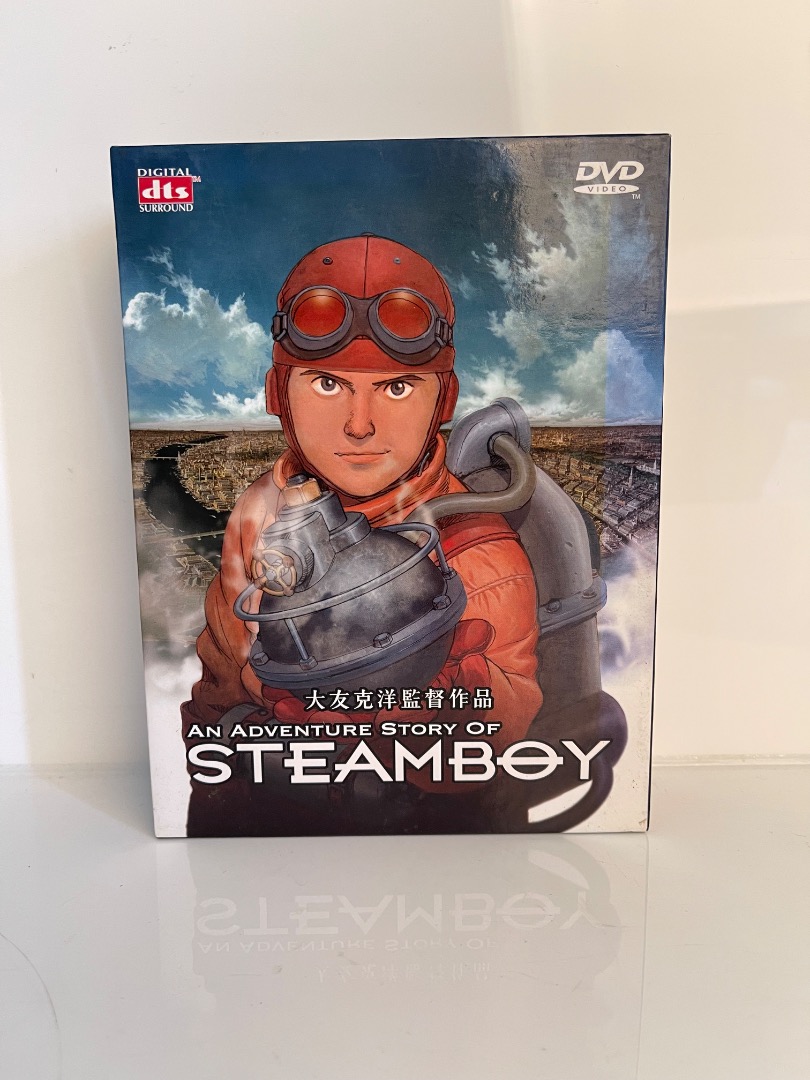 STEAM BOY DVD BOX SET, 興趣及遊戲, 音樂、樂器 & 配件, 音樂與媒體 - CD 及 DVD - Carousell