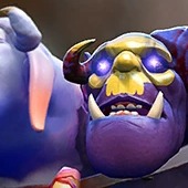 (STYLE 2) FLOCKHEART'S GAMBLE OGRE MAGI ORGE ARCANA WEARABLE HEADS DOTA ...